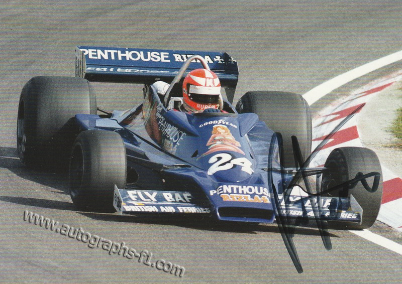 Autographs-F1: Rupert KEEGAN