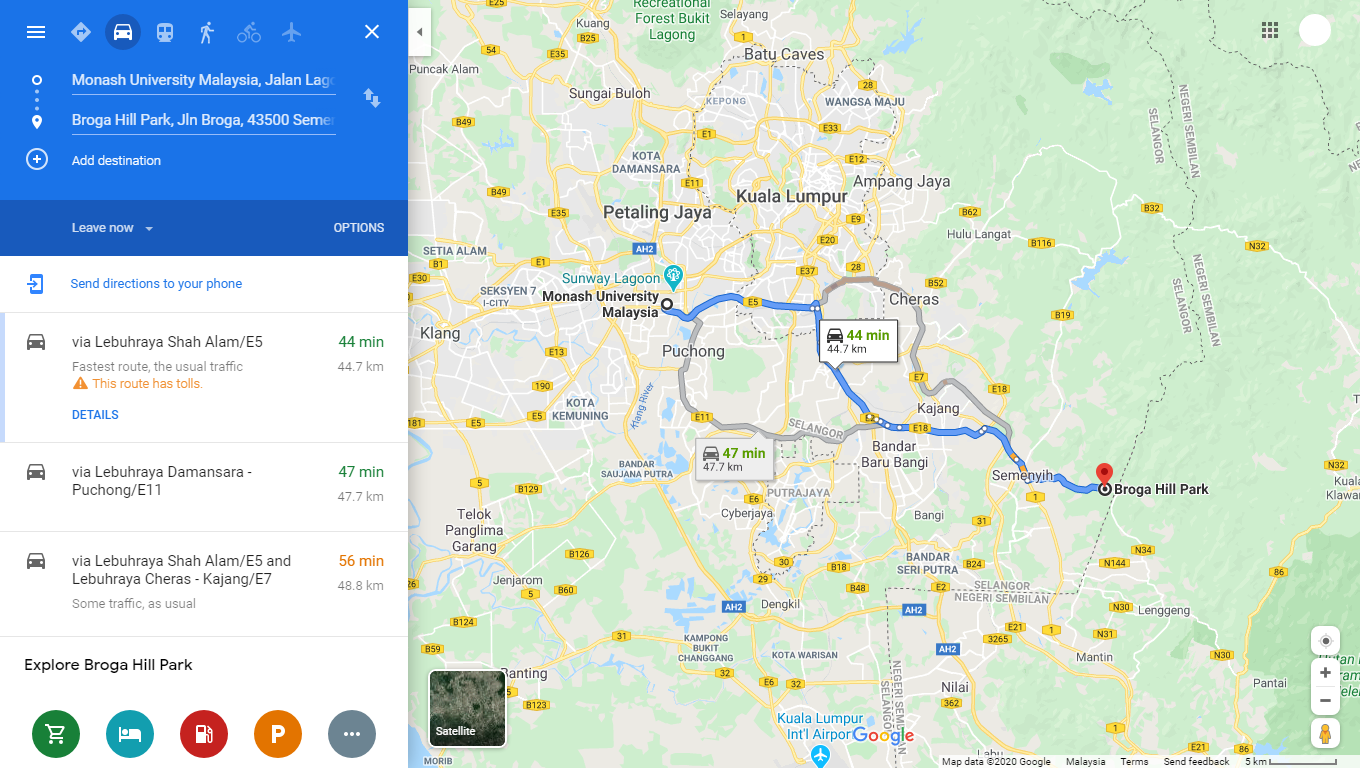 Hiking and Stuff: Gunung Tok Wan and Puncak 18 via Broga Hill