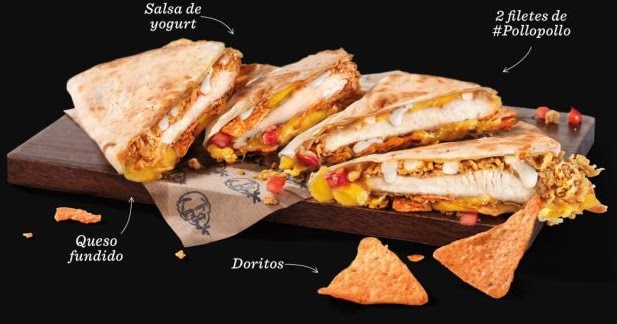 KFC Introduces New Chickadilla in Spain