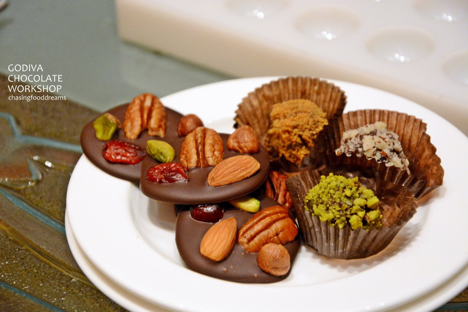 CHASING FOOD DREAMS: Godiva Chocolate Workshop with Chef Phillip Daue