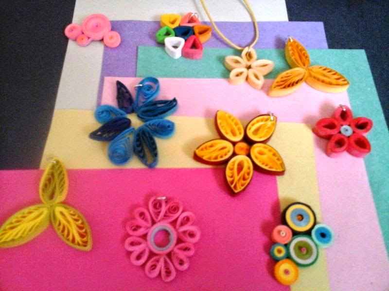 Quality Quilling: Quilled Pendants!!