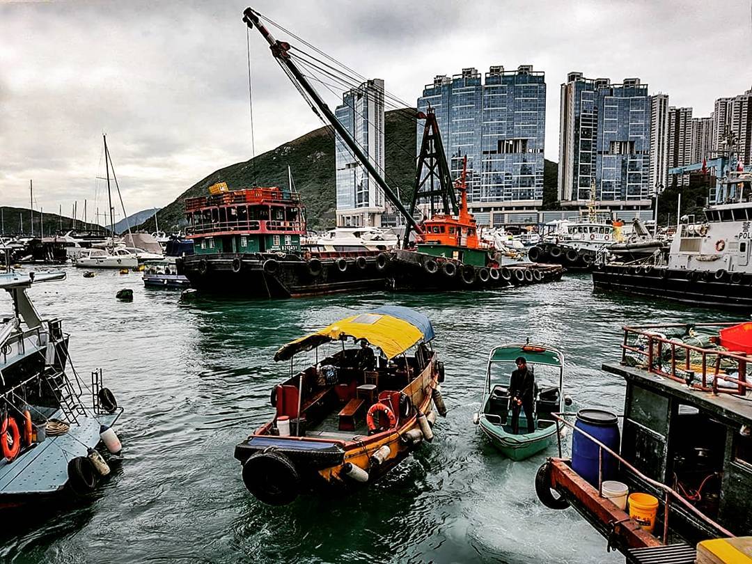 Sheltered from the Typhoon: Harbour Work