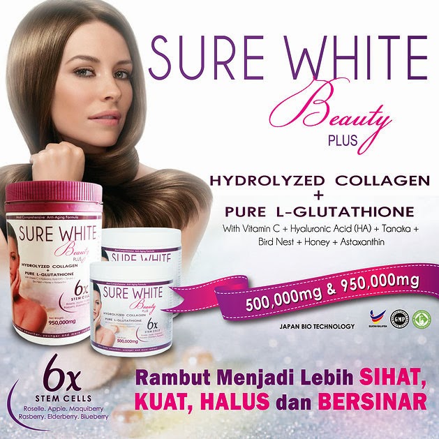 SURE WHITE BEAUTY PLUS & C-GLOW FACTOR | murahcheaponline I ...