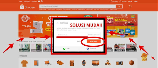 Cara Nonaktifkan Notifikasi Kode OTP Shopee