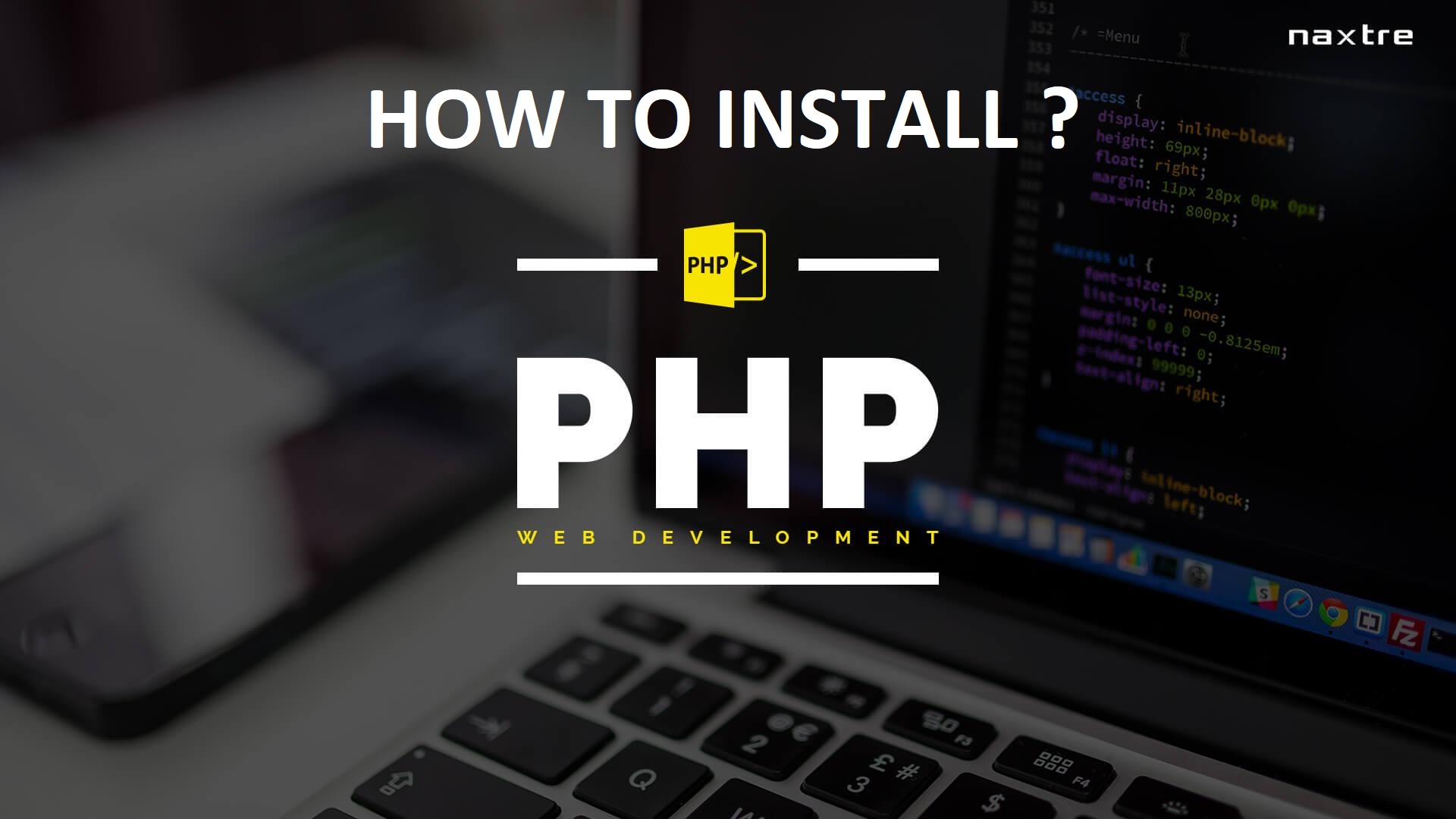 Installation of PHP
