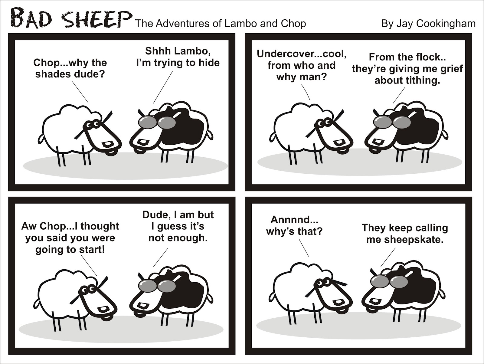 badsheep: Early Strips