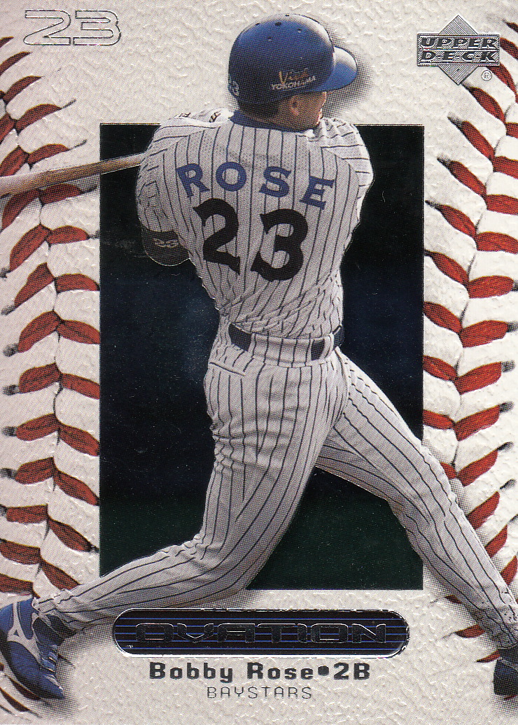 Japanese Baseball Cards: Bobby Rose