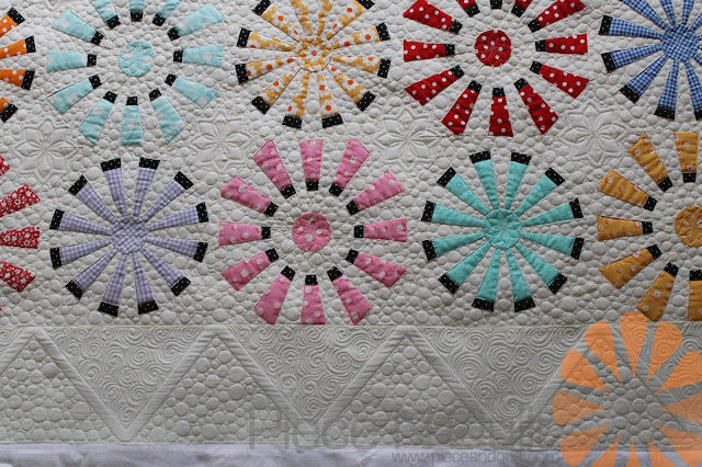 Piece N Quilt: Ferris Wheel Quilt - Custom Machine Quilting by Natalia ...