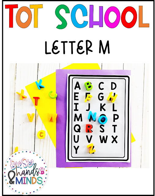 Tot School Letter M | Busy Hands and Minds