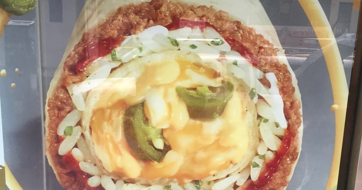 Spicy Cheesy Core Burrito From Taco Bell / タコベルのスパイシー チージーコア ブリトー ~ I'm ...