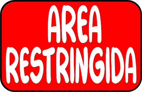 Dinero y yo: Área restringida letrero en calidad HD