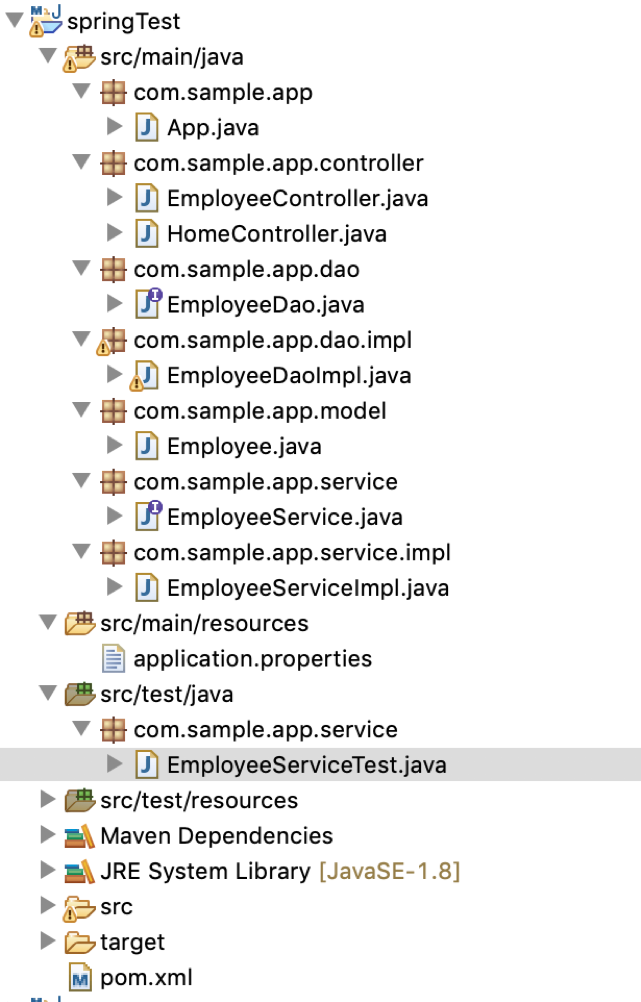 Programming for beginners: Spring boot: integration tests to service layer