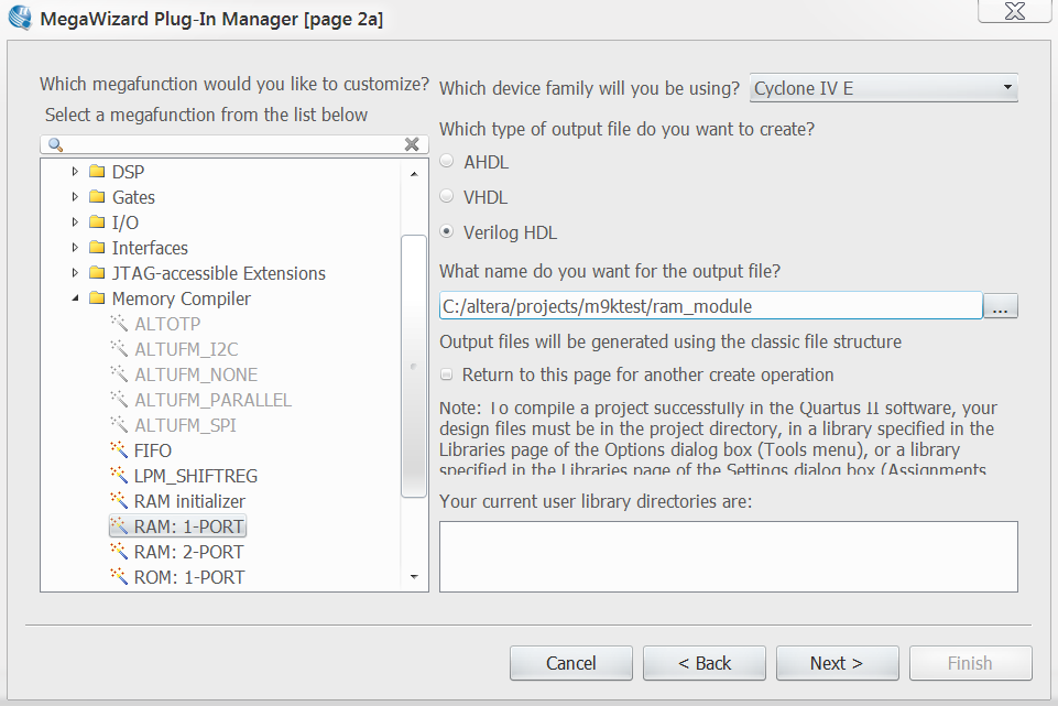 Forty-Two, and now?: FPGA - Using RAM Memory - M9K Blocks 1