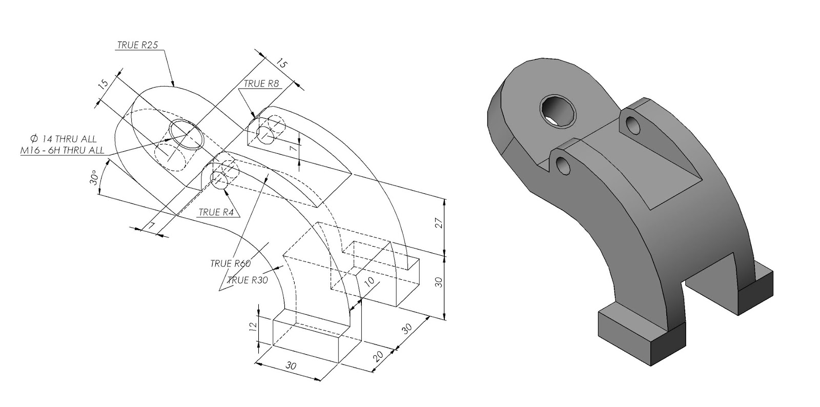 Extreme SolidWorks: Models and drawings for exercise SolidWorks, 0031 - 040