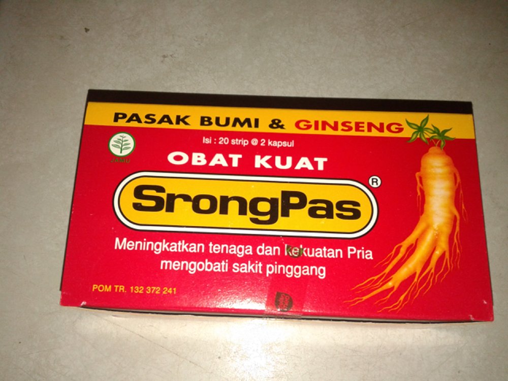 Efek Srongpas Kapsul Obat Kuat Pria Yang Tidak BERBAHAYA - 3 Obat Kuat ...