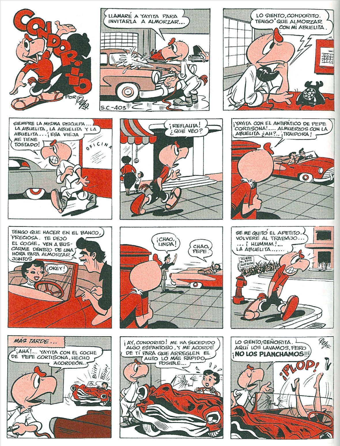 EL RINCON DE CONDORITO - 1 - Bar del Foro >> condorito historietas ...