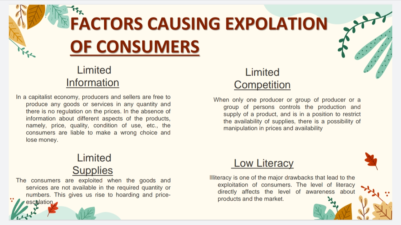 CONSUMER AWARENESS PPT ~ NTY PROJECTS