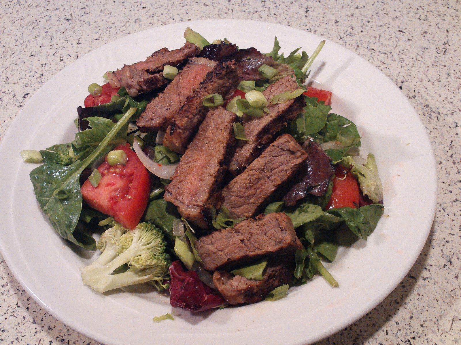 New York Strip Steak Salad
