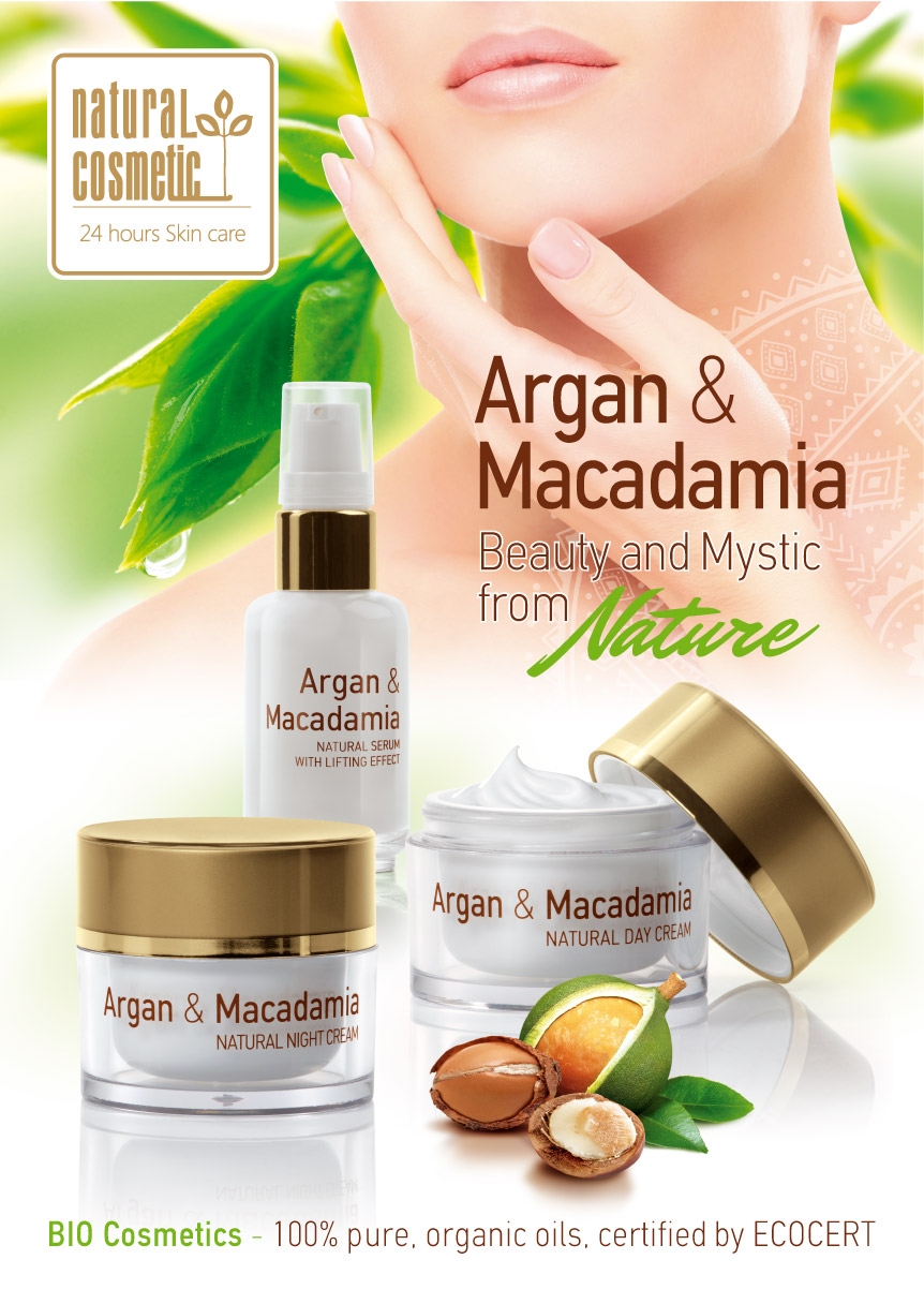 ~~ Argan & Macadamia Bio cosmetics ~~ - Natural Cosmetic LTD