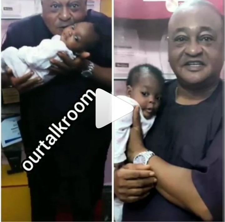 Veteran Actor, Jide Kosoko Celebrates His Newborn Grand Daughter