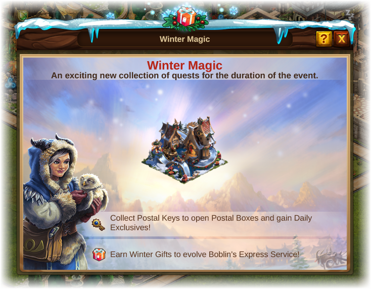 Hermandad: La furia de los dragones: Winter Magic 2021