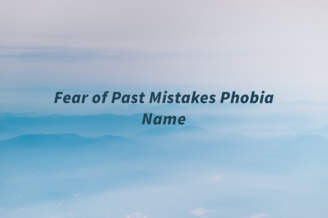 Fear of Past Mistakes Phobia Name