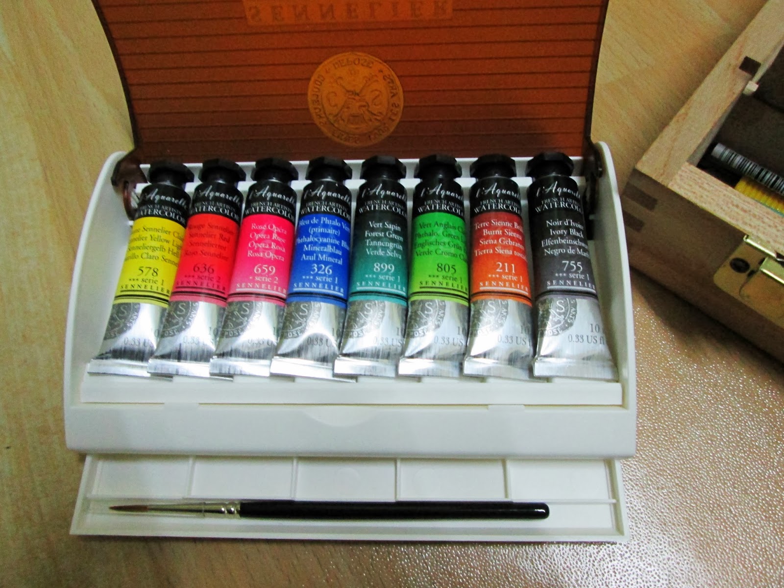 azmannor: Jenama cat air (watercolor) yang saya gunakan