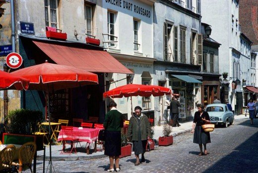 Color Photographs of Paris in the 1960s ~ Vintage Everyday