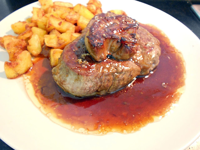 UEP!: SOLOMILLO DE ANGUS CON FOIE AL "PEDRO XIMÉNEZ".