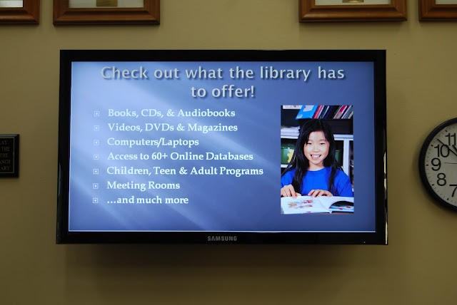LCD Displays: Libraries Improve Visitor Experience by Upgrading ...