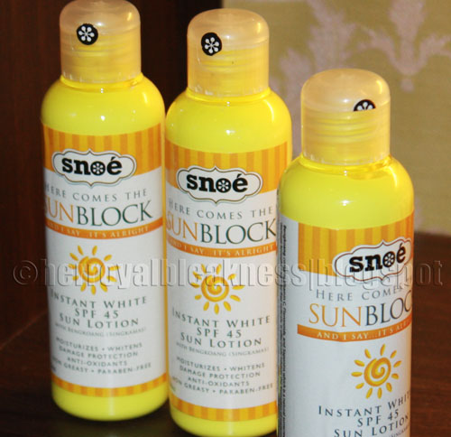 How Much Are Snoe Products? | The Snoe Pricelist | The Beauty Bin