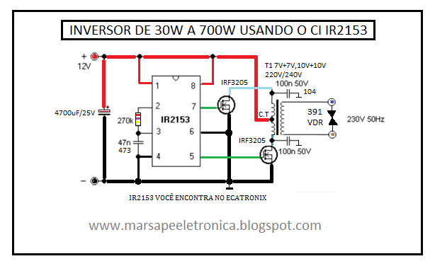 MARSAPE ELETRÔNICA: INVERSORES