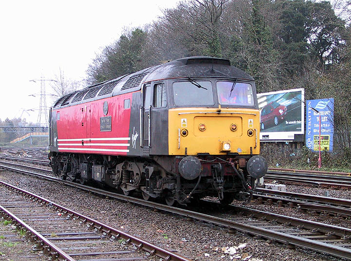 47s and other Classic Power at Southampton: Four Class 47s to West Coast