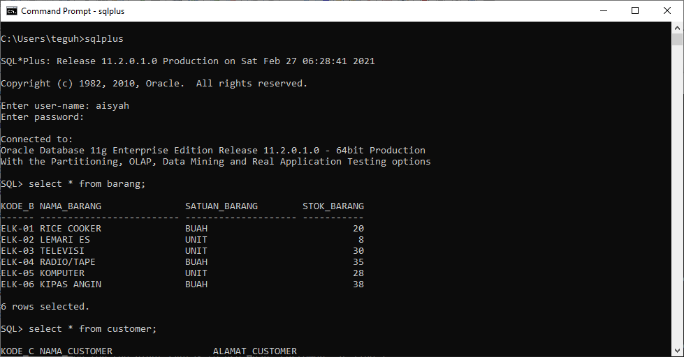 Teguh Triharto Learning Center: .::: Migration Oracle to MariaDB/MySQL ...