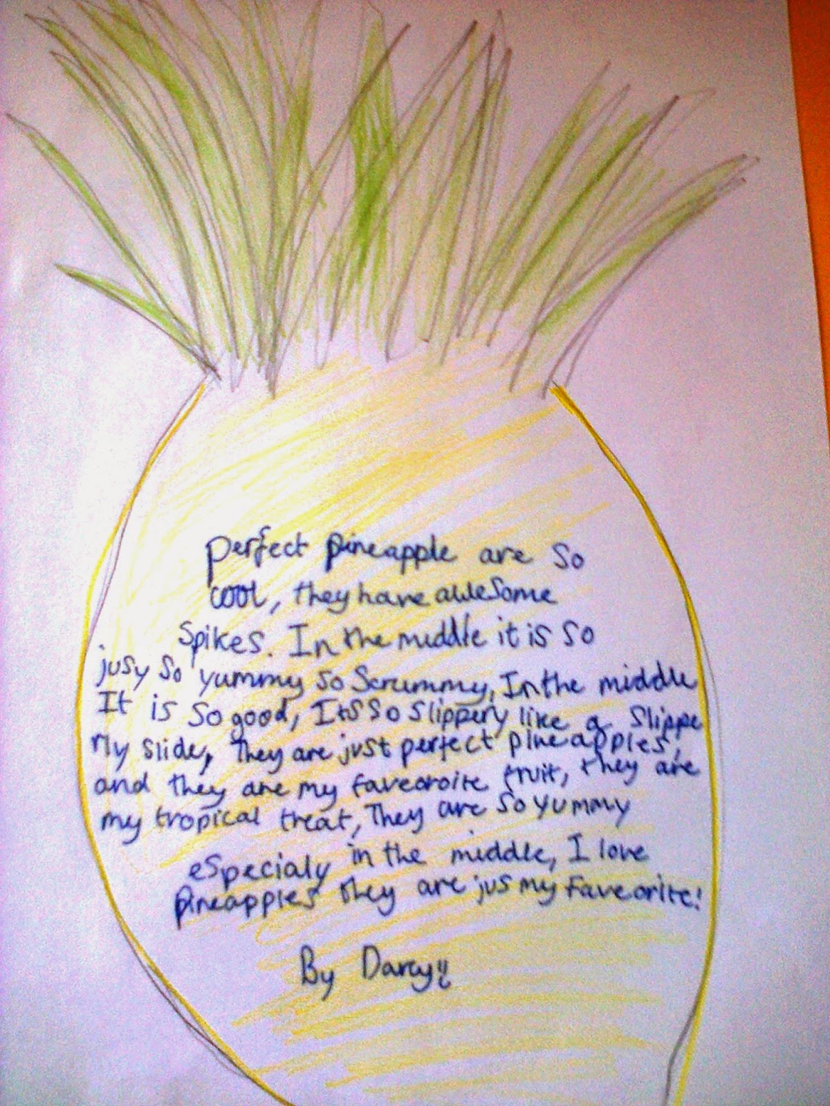St. Clare's Class Blog: Fruit Poems