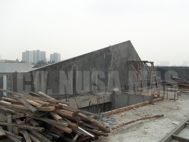 Canopy Kaca + Solar Panel (800cm x 550cm)