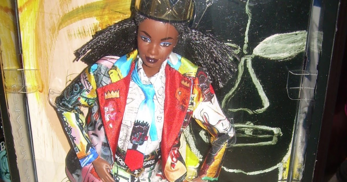 Male World of Black Dolls and Figures: Jean Michel Basquiat Barbie