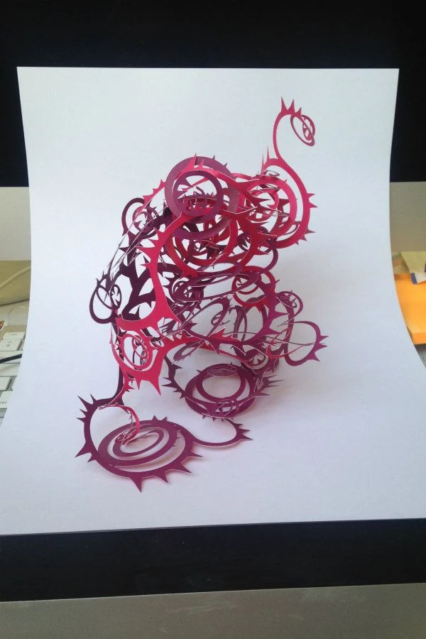 Papercutting - Geometric Designs Inspired by Nature