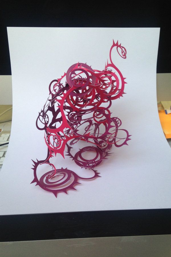 Papercutting - Geometric Designs Inspired by Nature