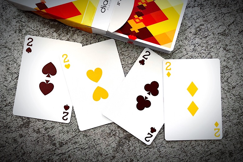 Card Flash: Diamon Playing Cards N° 5 by Artedame Dutch Design Studio