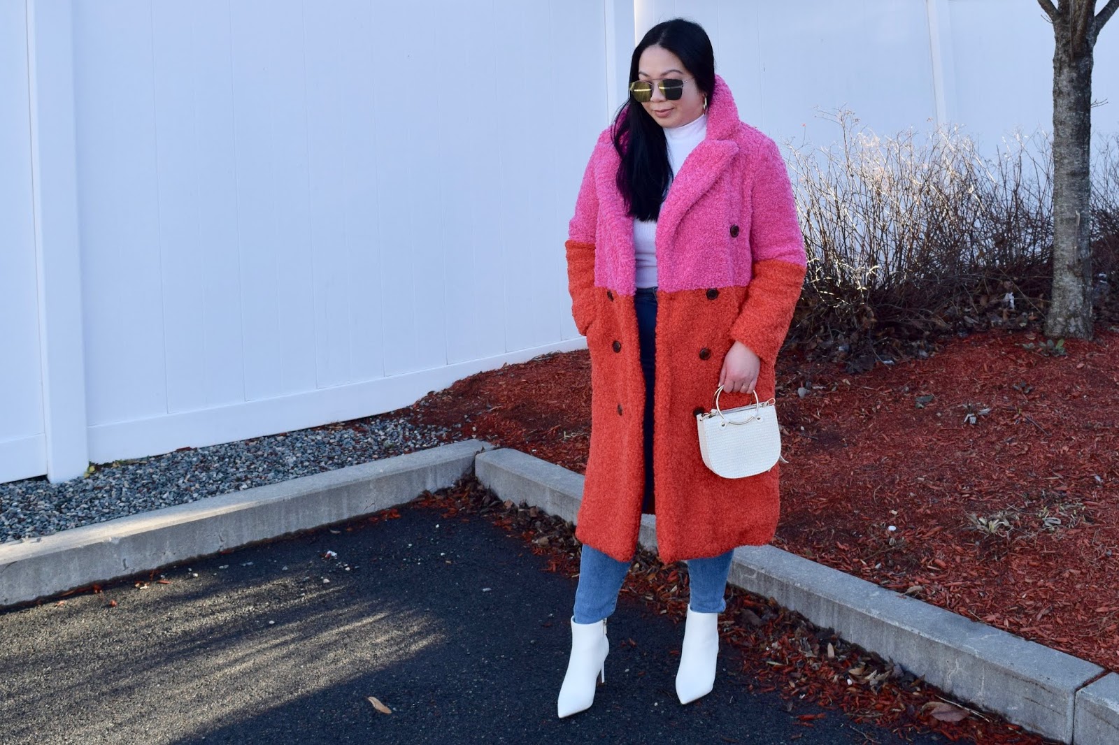 HOW TO STYLE A COLOR BLOCK COAT | Styling with Nina