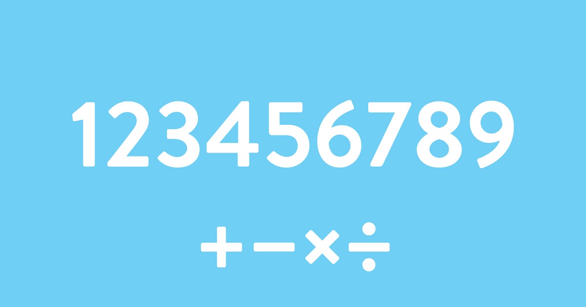 Mengenal Angka dan Simbol dalam Bahasa Inggris