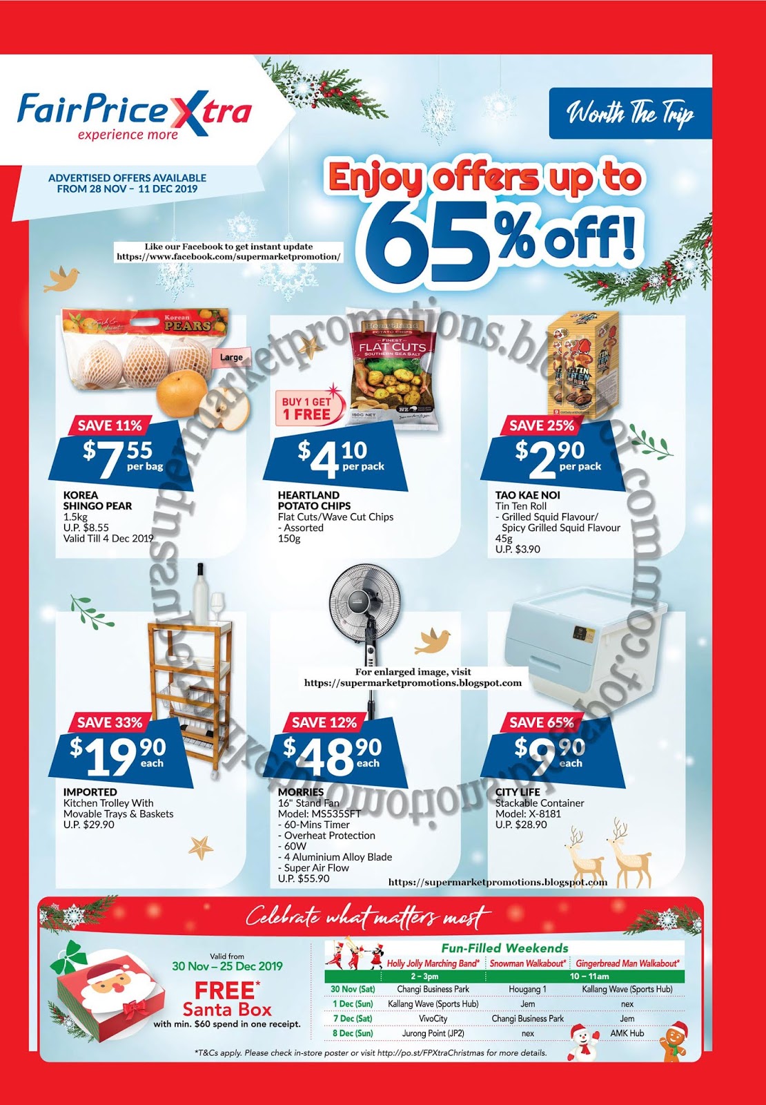 NTUC FairPrice Xtra Promotion 28 November - 11 December 2019 ...