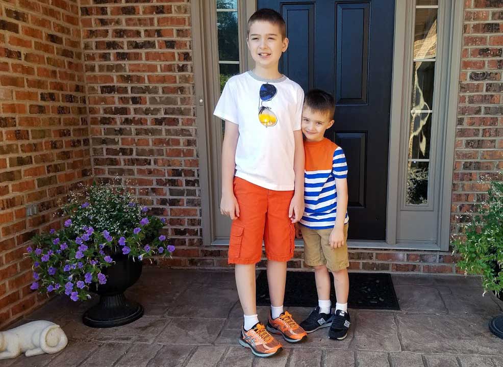 First Day of School for Our 1st & 5th Graders!