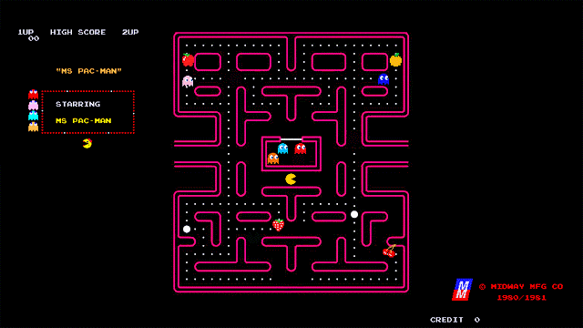 ARTE NÓMADA: ANIMACIÓN GIF PAC-MAN