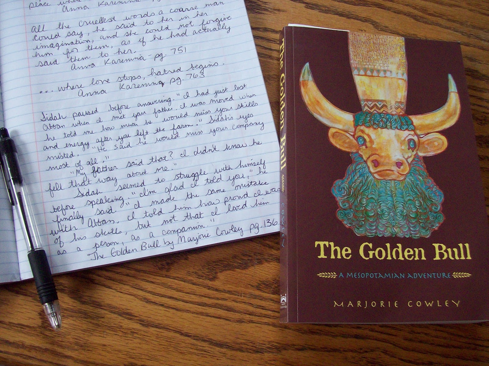 Reflections from Drywood Creek: The Golden Bull...
