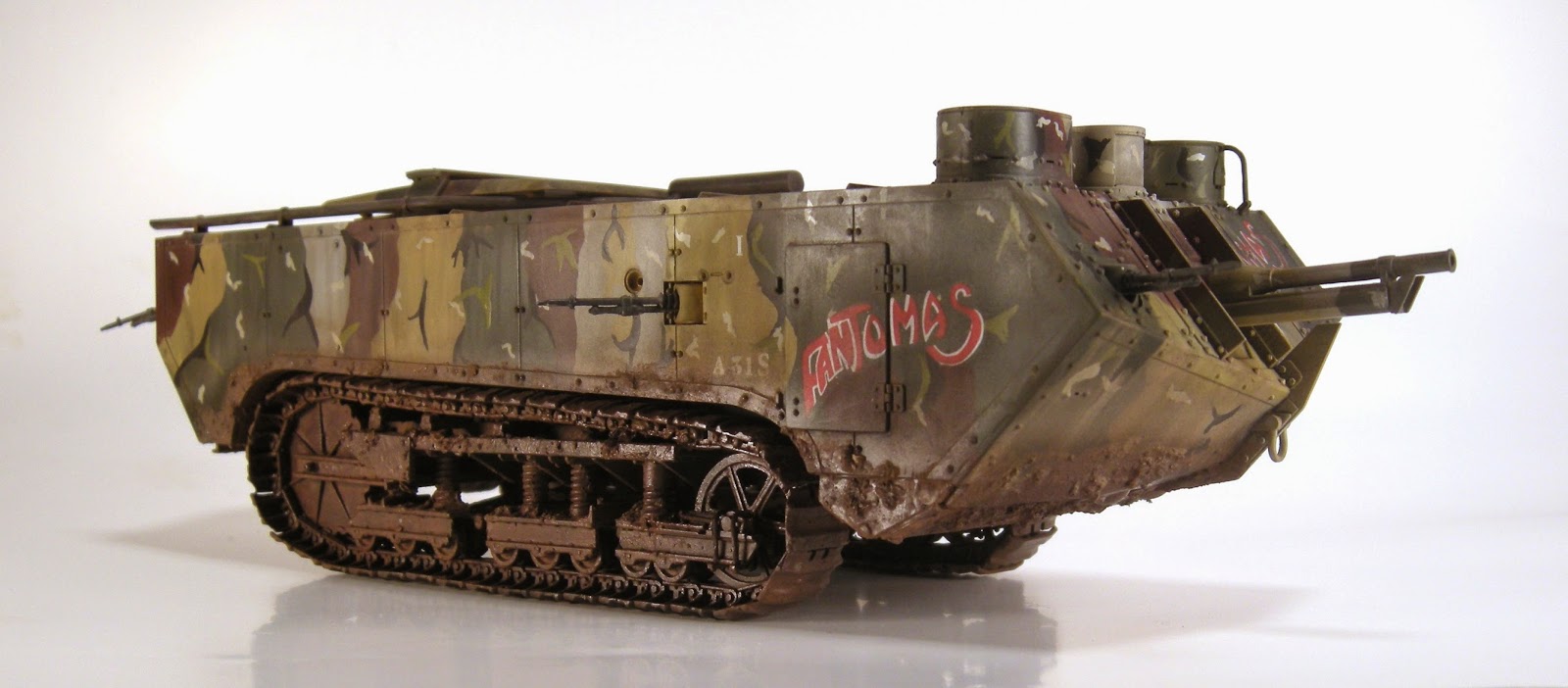 MODEL OTAKU: French WW1 Heavy Tank - St. Chamond