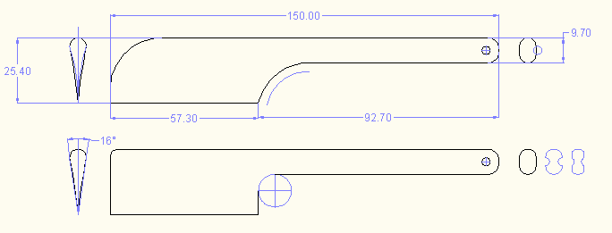 Tooling Up: First homemade straight razors - out for heat treating