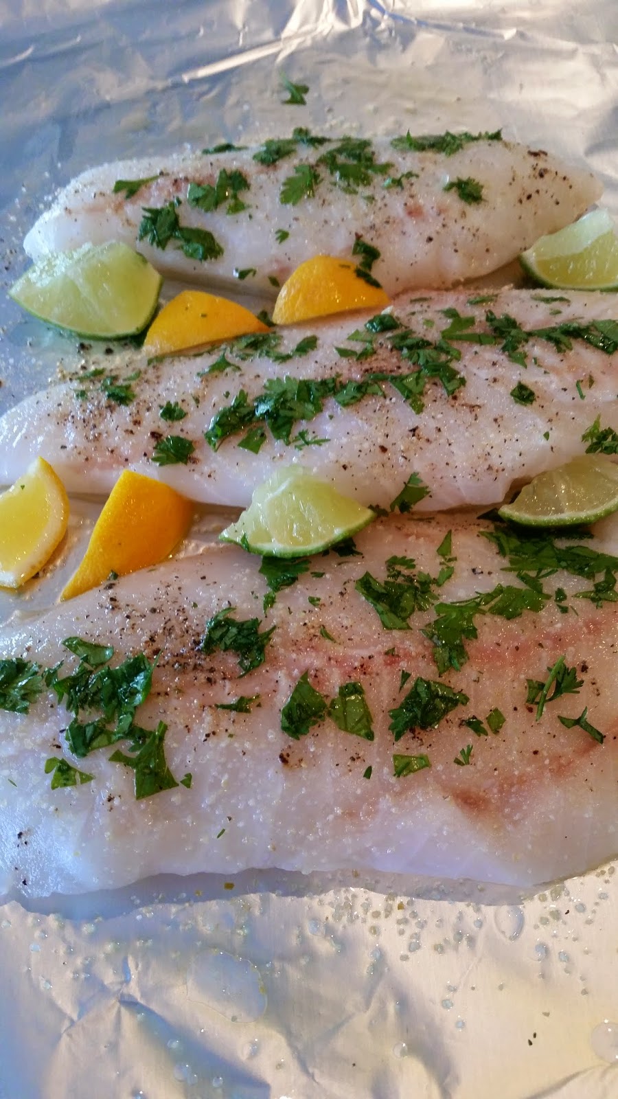 Grilled Orange Roughy