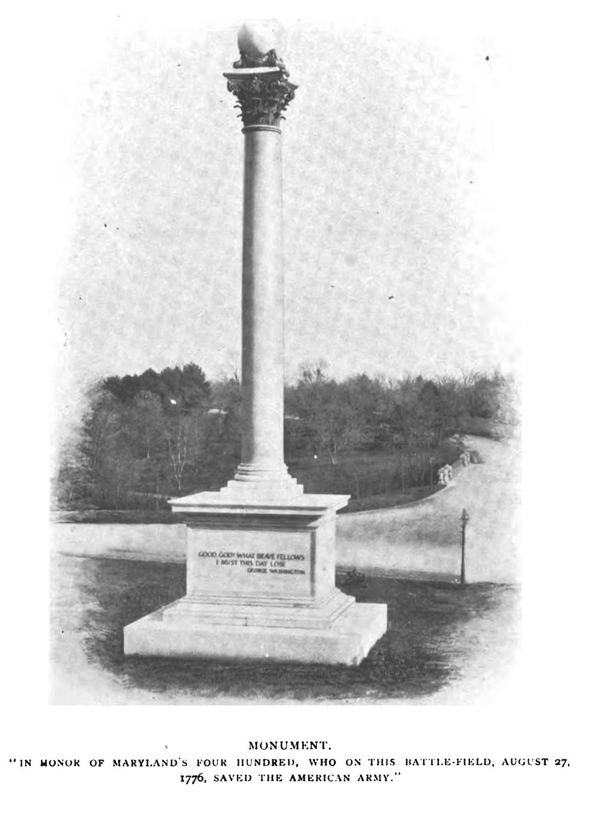 Robert Gould: Maryland Monument- Prospect Park, Brooklyn
